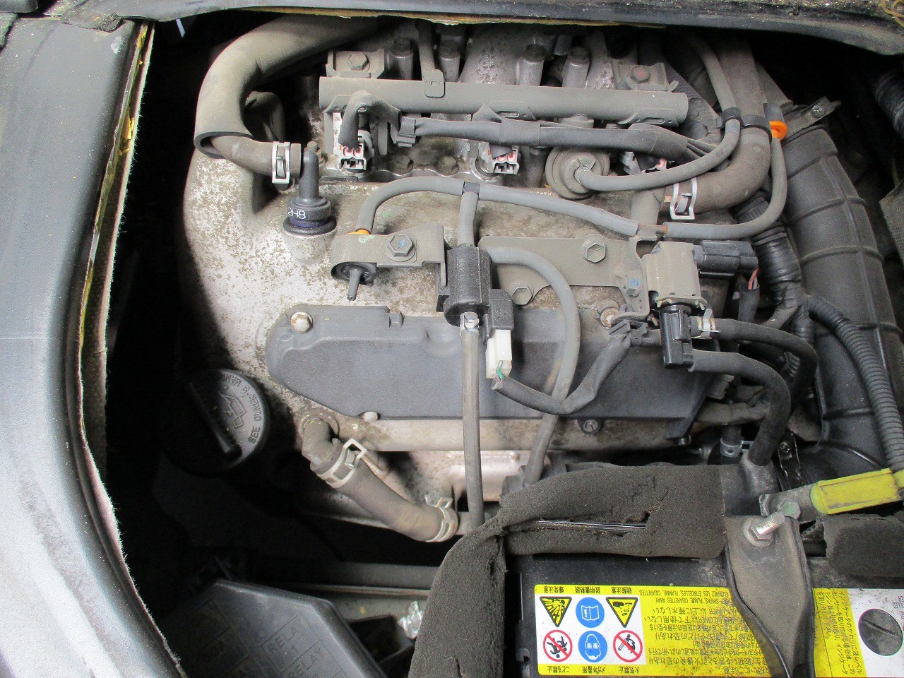 スズキ DA62W エブリイワゴン フロントブレーキパッド プラグ ウォーターポンプ エンジンオイル エレメント 交換行いました ...