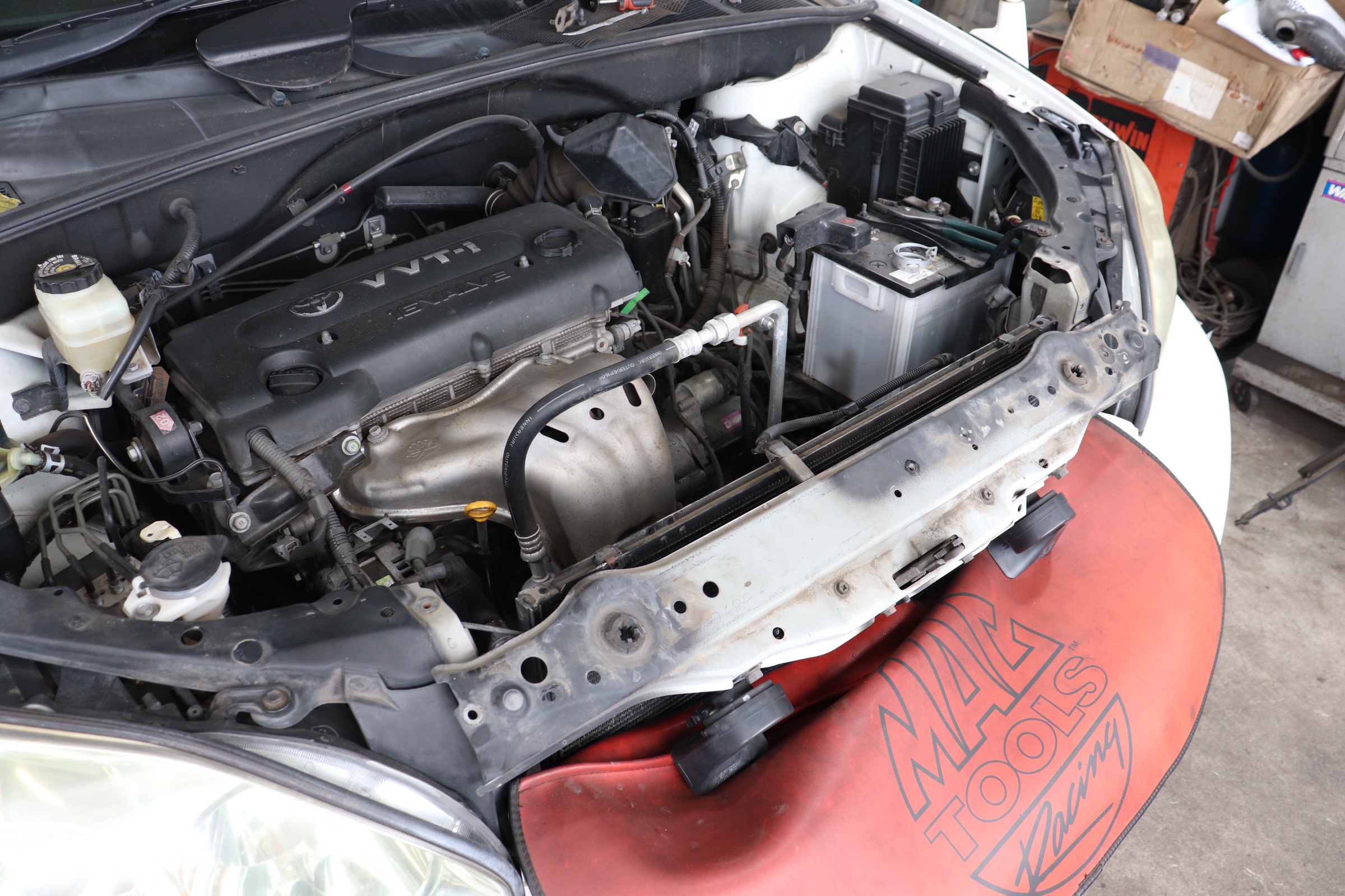 トヨタ ACU30 ハリアー 水漏れ修理 ラジエーター交換行いました | アスリート湘南波乗り自動車