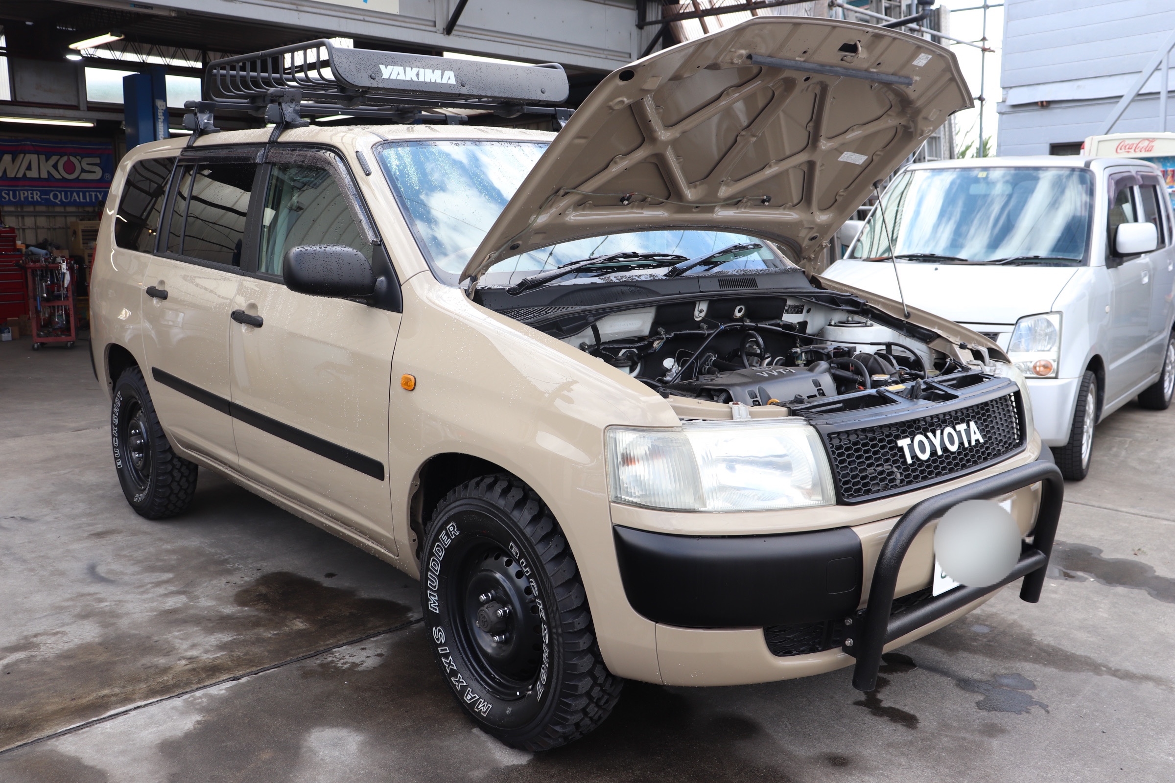 トヨタ NCP51V プロボックス 車検 雨漏り 修理行いました | アスリート湘南波乗り自動車