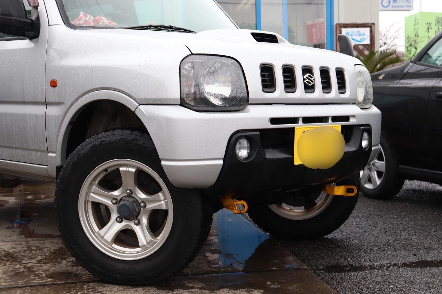 スズキ JB23W ジムニー バッテリー交換行いました | アスリート湘南波乗り自動車