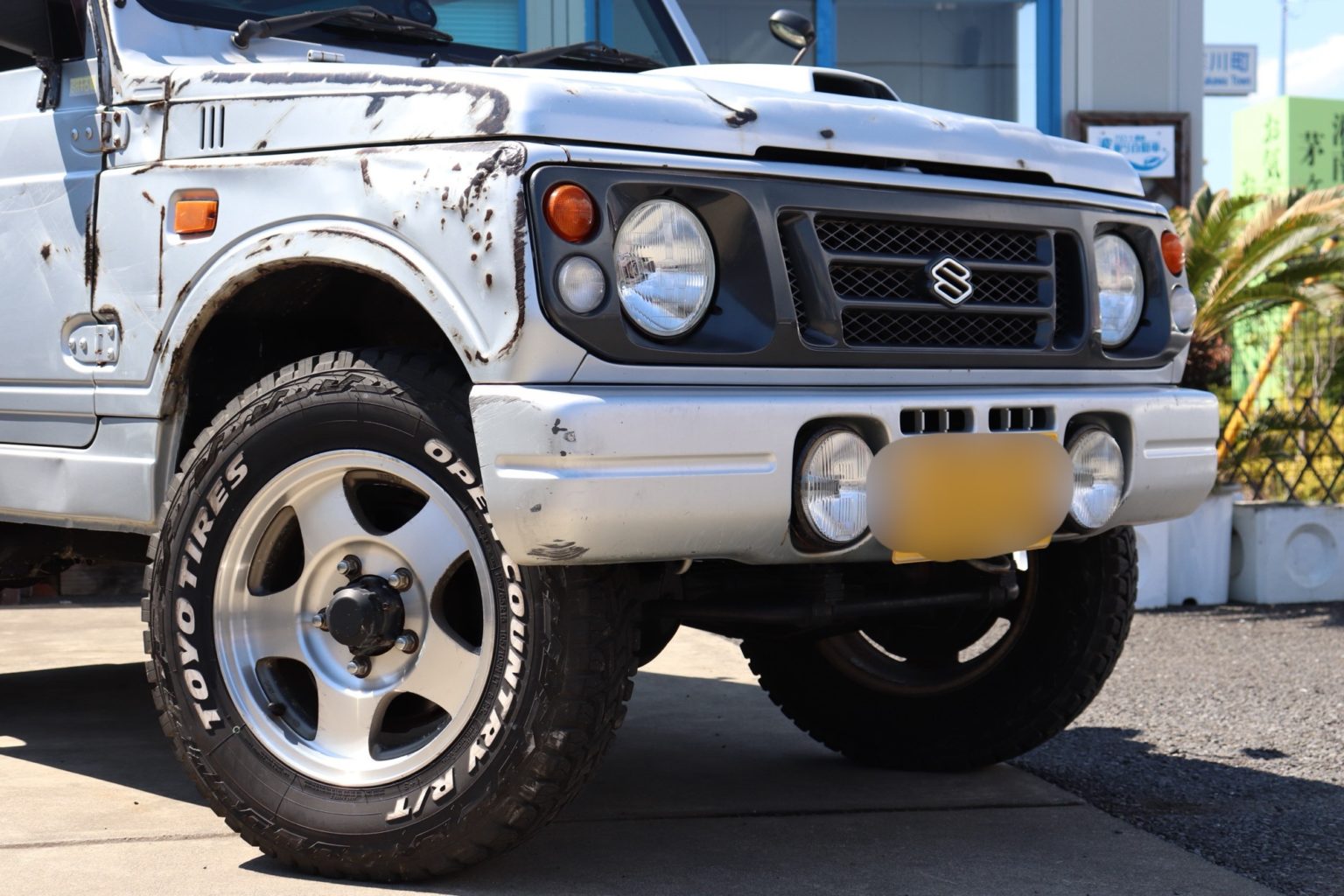 SUZUKI JA12 JIMNY オイル交換 タイヤ交換 行いました | アスリート湘南波乗り自動車